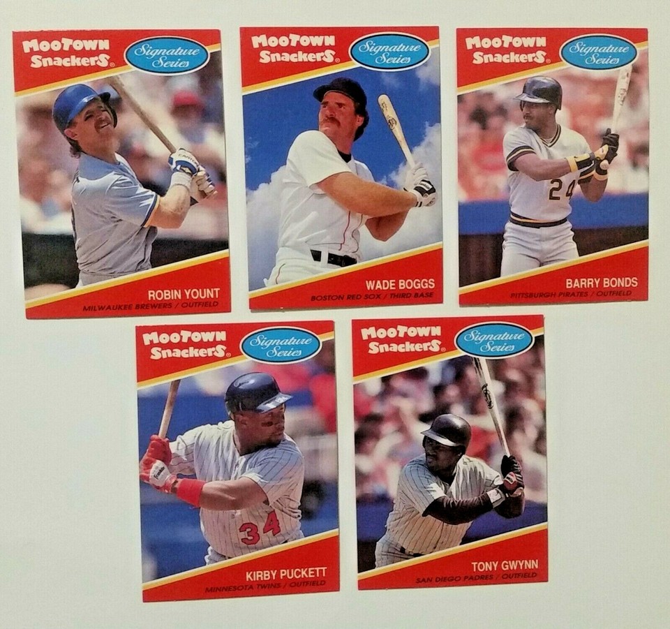 1991-1992 Mootown Snackers Signature Series *Pick Your Player* 10+ Ship ...