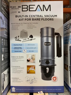 BEAM 650 AW Central Vacuum Bare Floor Kit 120 V, MADE IN CANADA | eBay