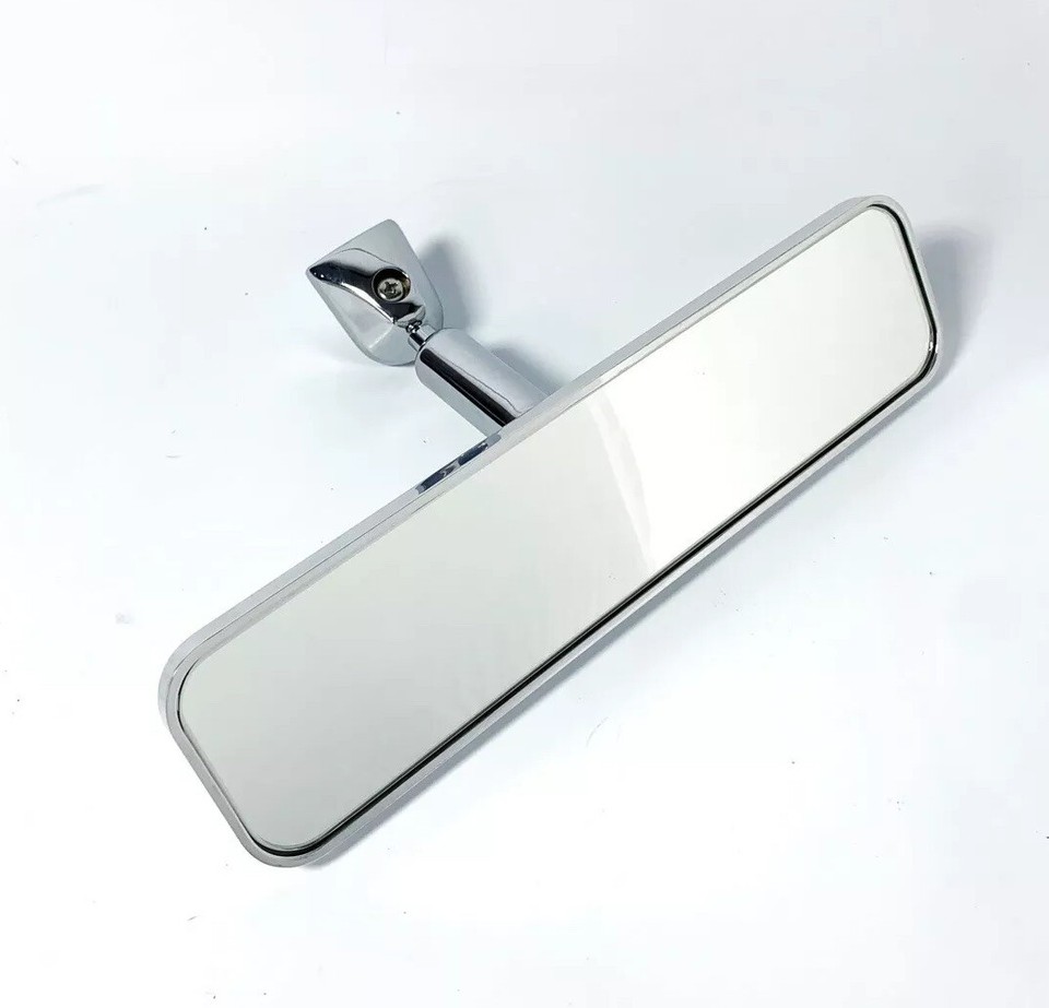 Universal Billet Ball Milled Grooved Interior Rear View Mirror | Fast ...