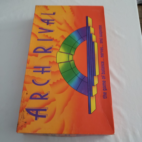 VINTAGE Arch Rival Game COMPLETE Parker Brothers 1992 Balance Party ...
