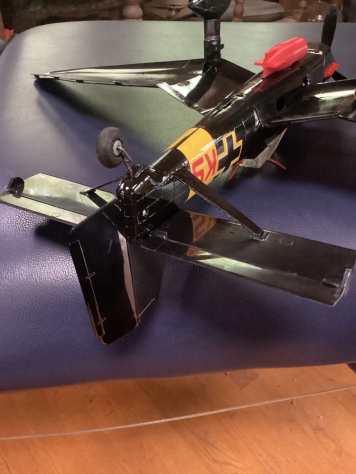 VINTAGE STUKA COX GAS POWERED AIRPLANE THIMBLE DRONE JU-87 | eBay