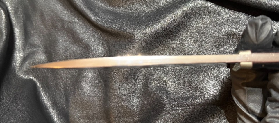 Corbet Sigman Premium Fixed Blade Knife Hollow Grind Stainless w ...