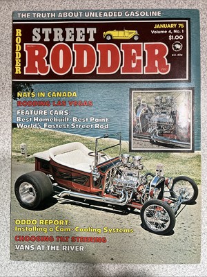 Street Rodder Magazine January 1975 Vol. 4 No. 1 | eBay