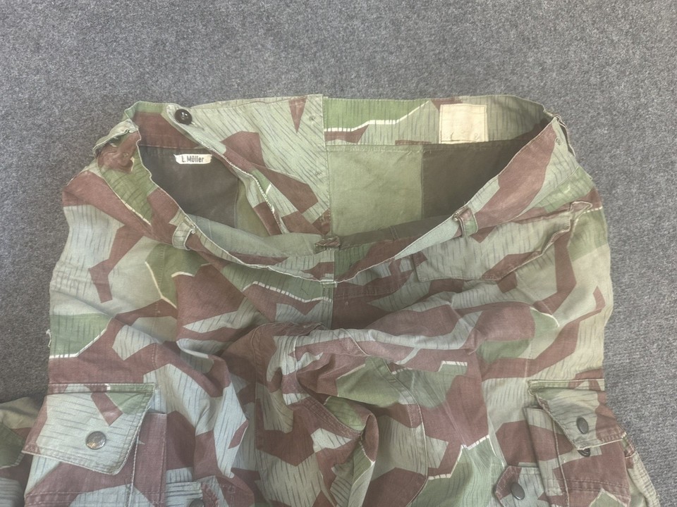 1950s West German Bundeswher Splinter Camouflaged Combat Pants Rare ...
