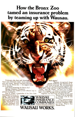 1980 Wausau Insurance Companies Wausau Works. Vintage Print Ad | eBay