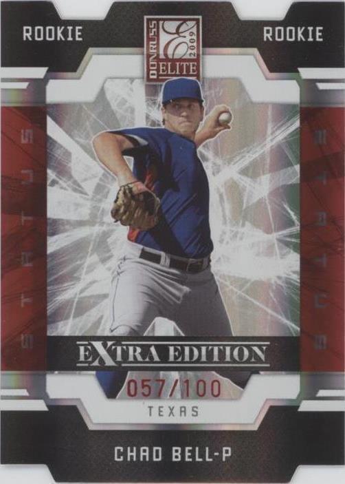 2009 Donruss Elite Extra Edition - Rookie Chad Bell #121 Status /100 ...