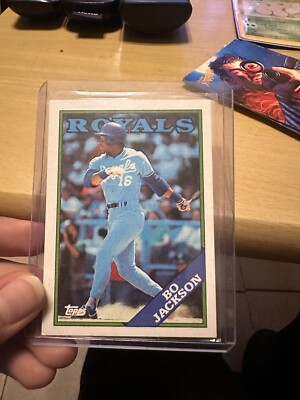 RARE Bo Jackson Royals 1988 Topps #750 MUTIPLE ERRORS Card Misprints | eBay