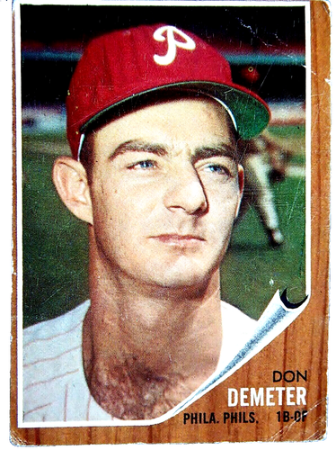 Don Demeter #146 Topps 1962 Baseball Card (Philadelphia Phillies) *G | eBay