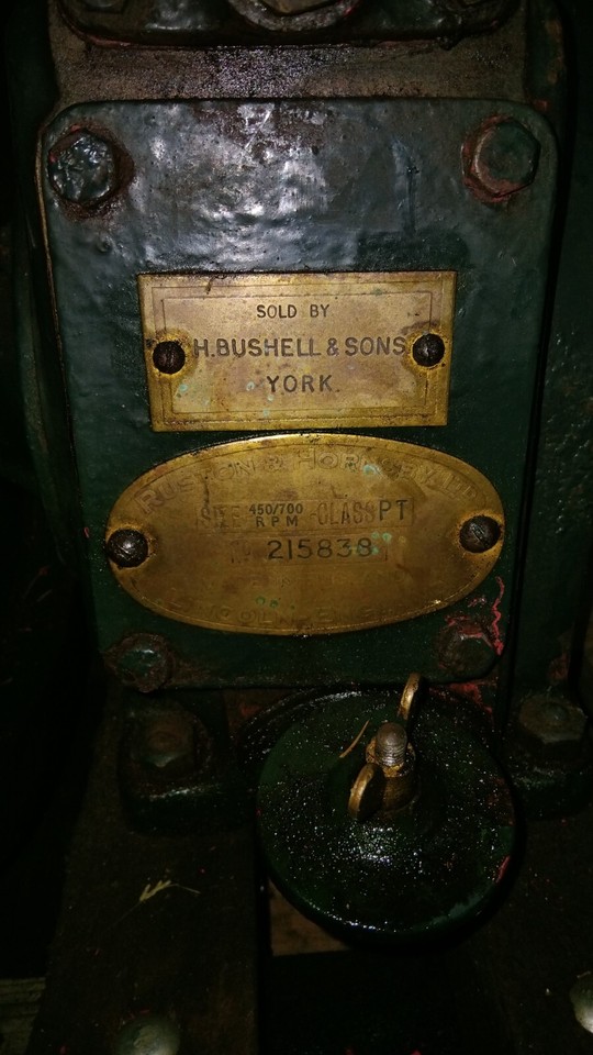 RUSTON HORNSBY PT PETROL STATIONARY ENGINE BARN FIND PROJECT | eBay