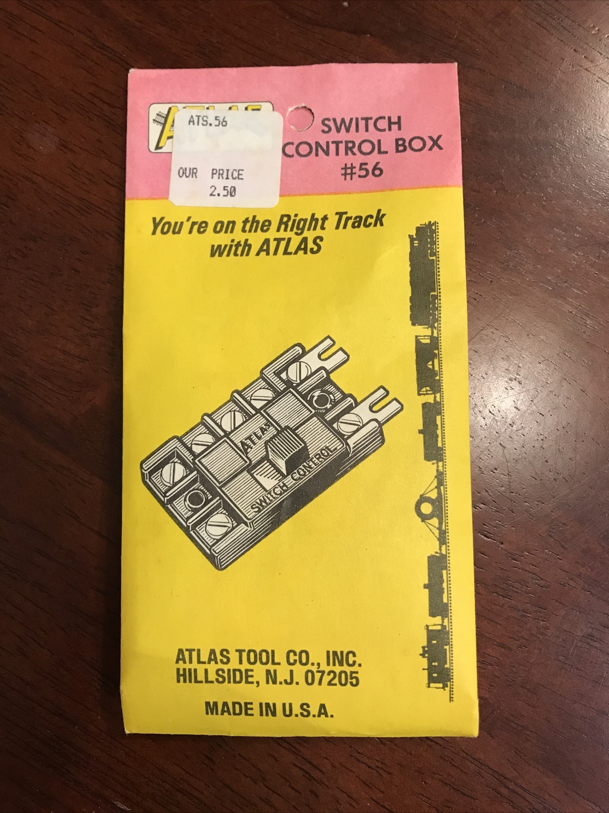*NOS* ATLAS HO Scale Switch Control Box #56 for model railroads | eBay