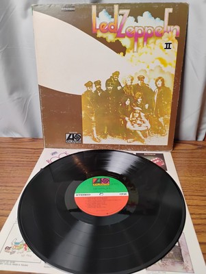 Led Zeppelin II 1969 LP Vinyl Record SD 8236 Atlantic PR Presswell VG+ ...