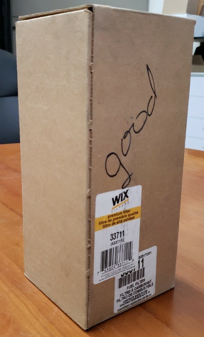 WIX 33711 - Fuel filter cross reference