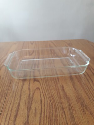 PYREX #233-R Clear Glass 13x9x2 3Qt 3L Casserole/Baking Dish | eBay