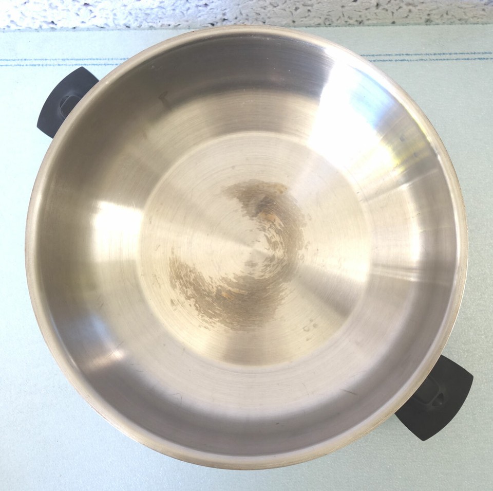 THERMO CORE Thermium Multi-Plex Stainless Steel 6 Qt Stock Pot w/Domed ...