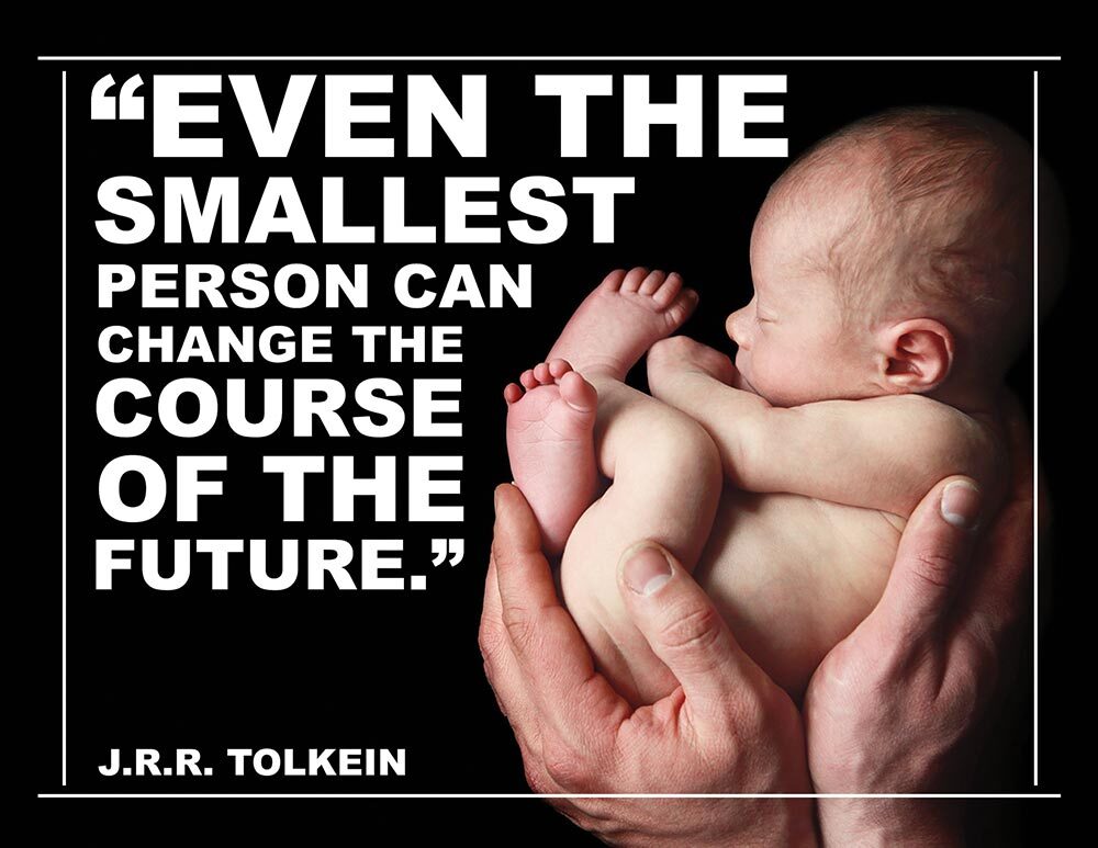 Even The Smallest Person Pro-Life Note Card (Pack of 50) | eBay