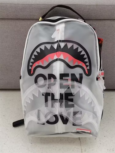New SPRAYGROUND PVC Deluxe Bag HIP HOP BACKPACK School Bag | eBay