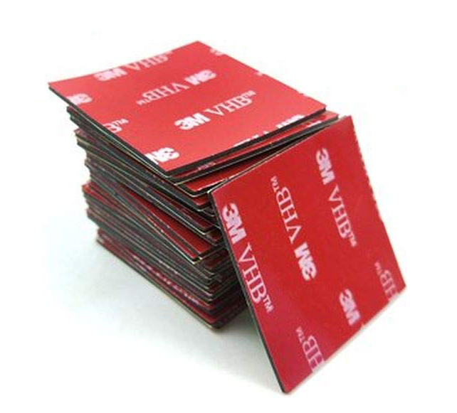 3M™ Double Sided Sticky Pads - Adhesive Tape Dash Cam/GoPro Sticker ...