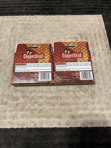 New in Box Lot of 2 Crosman Copperhead Powerlet 12g CO2 Cartridges - 10 ...