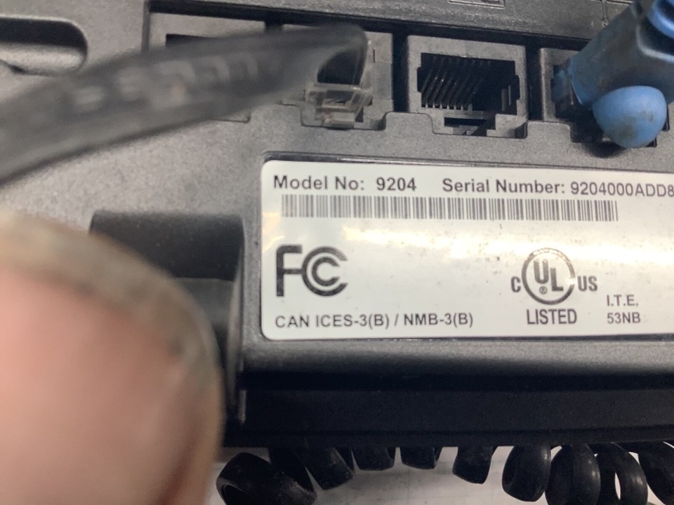 Allworx 9204 4 Button Display VOIP wall mount phone and handset only | eBay