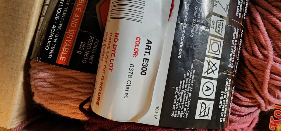 Lot of more than 10 skeins Red Heart Yarn 4 Ply Worsted Weight Various ...