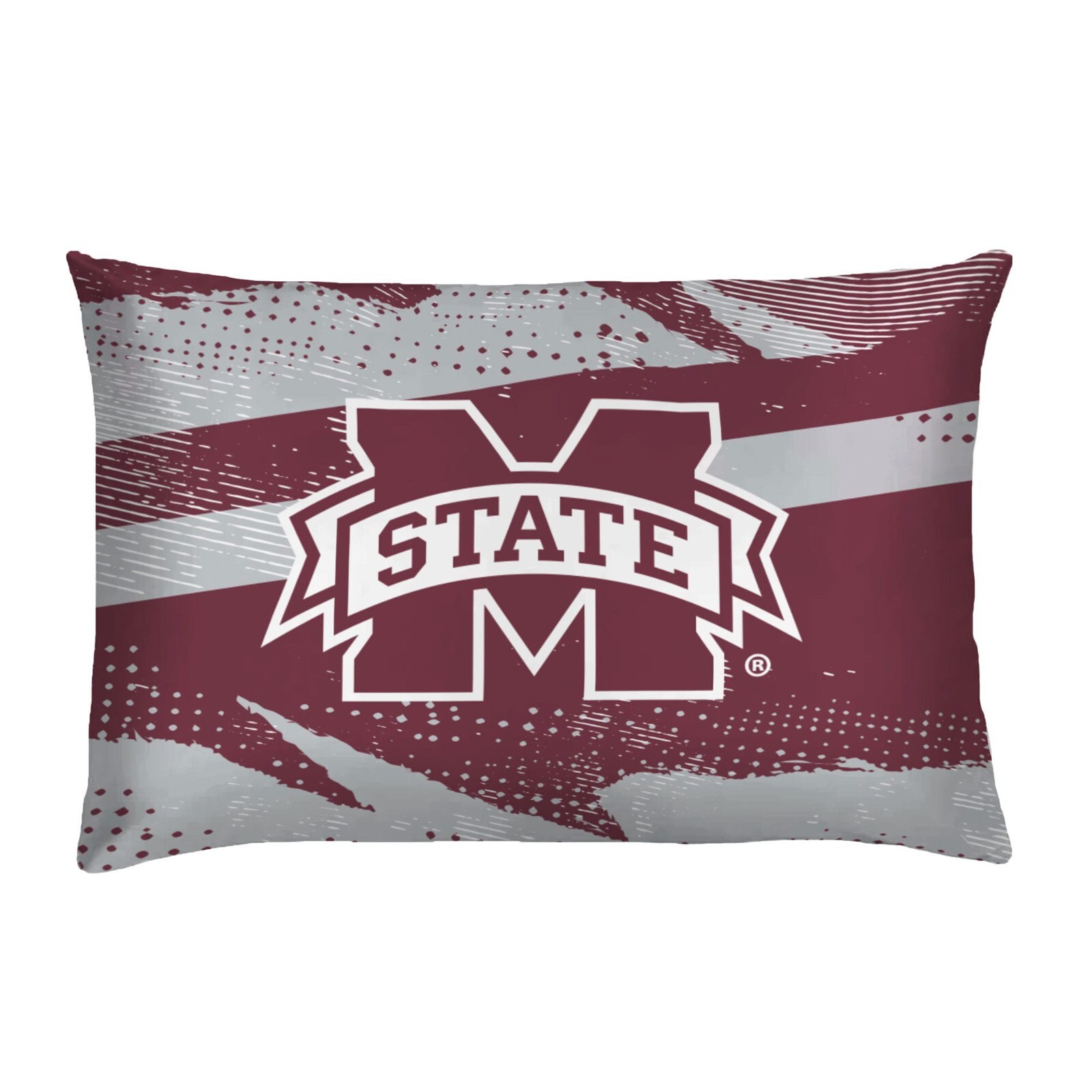 Mississippi State Bulldogs NCAA Slanted Stripe 4-Piece Twin Bed Set ...