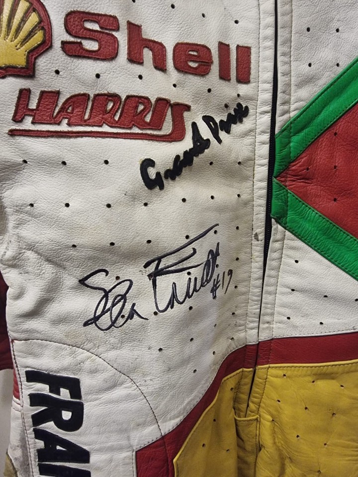 Sean Emmett 1994 Shell Harris YZR 500 GP race leathers frank thomas ...