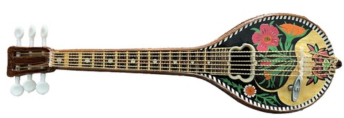 Greek 14” Six String Bouzouki Mandolin String Instrument Music Box ...