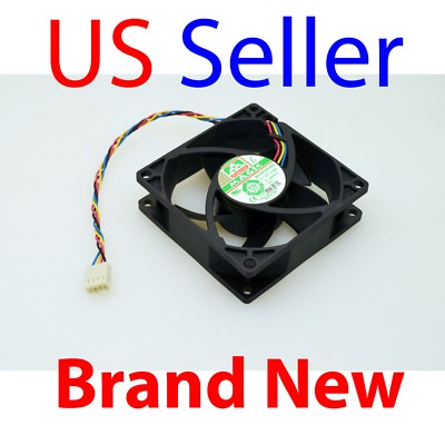 *NEW* MGT8012UR-W25 8025 80mm x 25mm Cooler Cooling Fan PWM 12V 0.66A ...