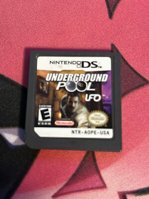 Underground Pool (Nintendo DS, 2007) Cartridge Only 695771800210| eBay