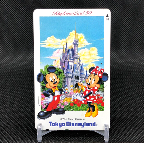 Mickey Minnie Disney Colectable used Telephone Card Japan NTT Tokyo ...