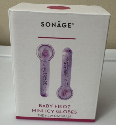 Sonage Frioz Mini Size Icy Globes Facial Massager Set NIB | eBay