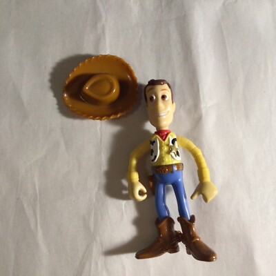 Disney Pixar Toy Story Sheriff Woody hard shell, Hat comes off, arms ...