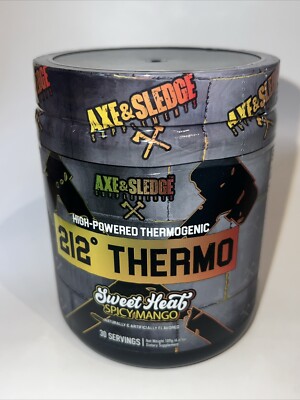 Axe & Sledge 212° 212 Thermo High Powered Thermogenic Fat Burner 30 ...