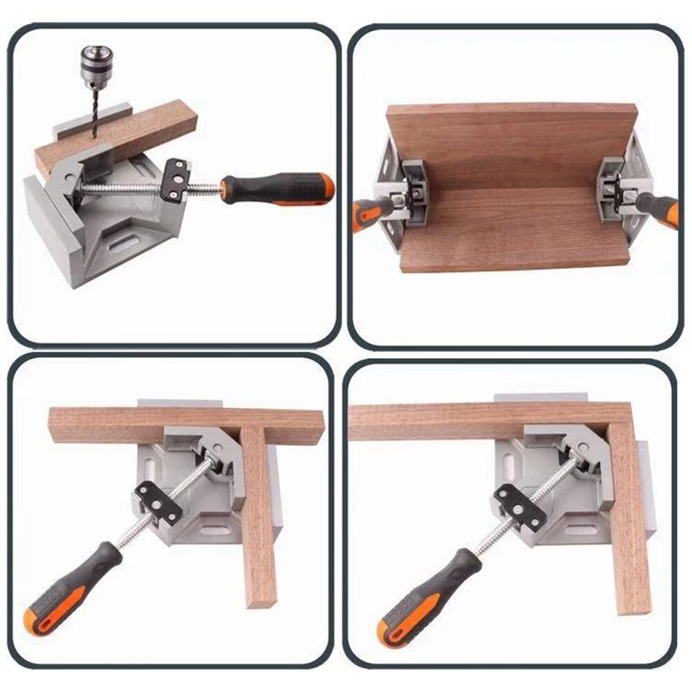 90 Degree Clip Right Angle Fixture for Carpentry Picture Frame Metal ...