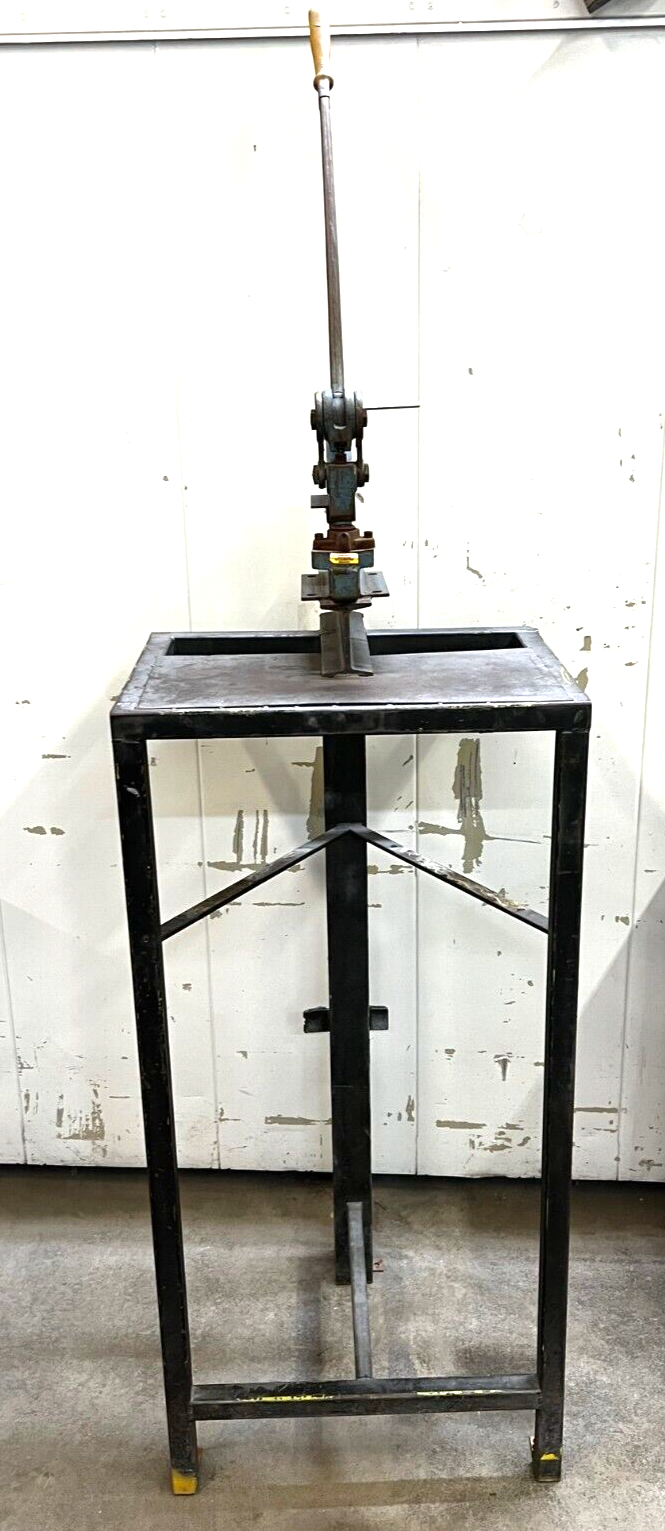 ROPER WHITNEY PEXTO BENCH PUNCH MODEL 17 5 TON CAPACITY 6-1/8" THROAT W ...