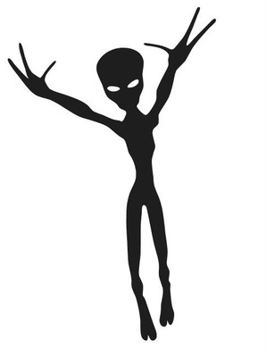 ALIEN VINYL DECAL STICKER CAR PHONE LAPTOP WINDOW CHOOSE COLOR | eBay