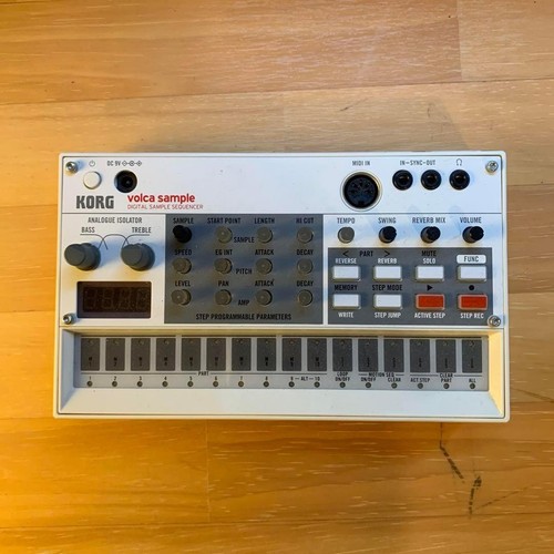 KORG Volca Sample Digital Sampler Sequencers Live Performance Tested ...