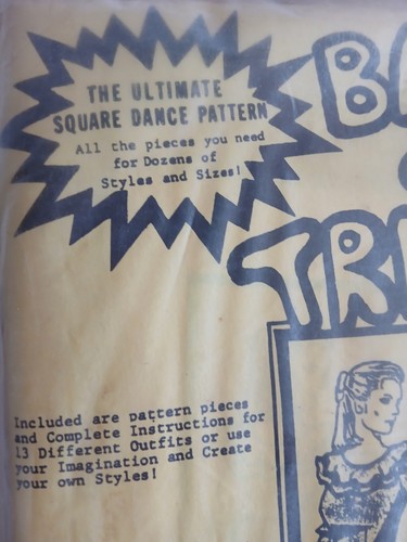 Fann Burrus Original Pattern #576 Multisized Square Dance Pattern-Bag of Tricks | eBay