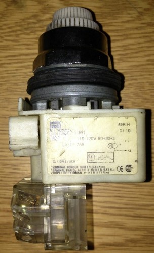 SQUARE D White Bush Button MODULE, CLASS 9001 KM1, 9001KM1 #1641A30 | eBay