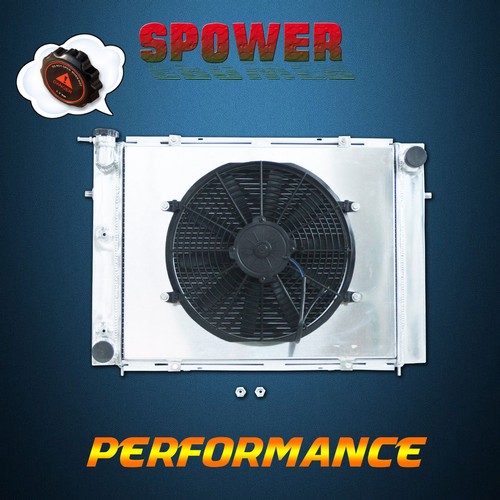 Aluminum Radiator+Fan Shroud For Holden Commodore VL VN VS VP 3.8L 86 ...