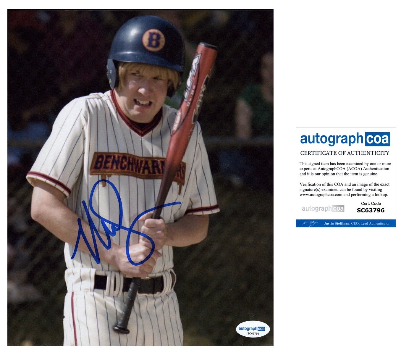 Nick Swardson ‘The Benchwarmers’ Signed 8x10 Photo ‘Howie’ ACOA | eBay