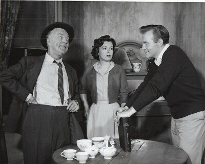 T9-64891. Orig NYC 1957 Broadway Theatre Photo "The Greatest Man Alive ...