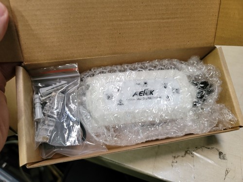 Aetek PoE Extender IP67 Outdoor Weatherproof Rugged Gbe E69-101 NOB | eBay
