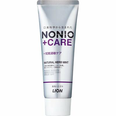 Nonio Care sensitive care Toothpaste Natural Herb Mint 130g Lion from ...