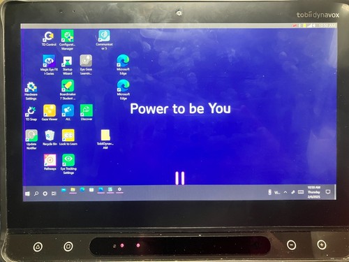 Tobii Dynavox I-13 Eye Gaze Speech Generating Device Communicator Eye Tracker | eBay