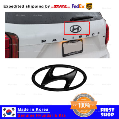 Genuine OEM 86305S8CB0 Black Rear Emblem Night Edition for Hyundai ...