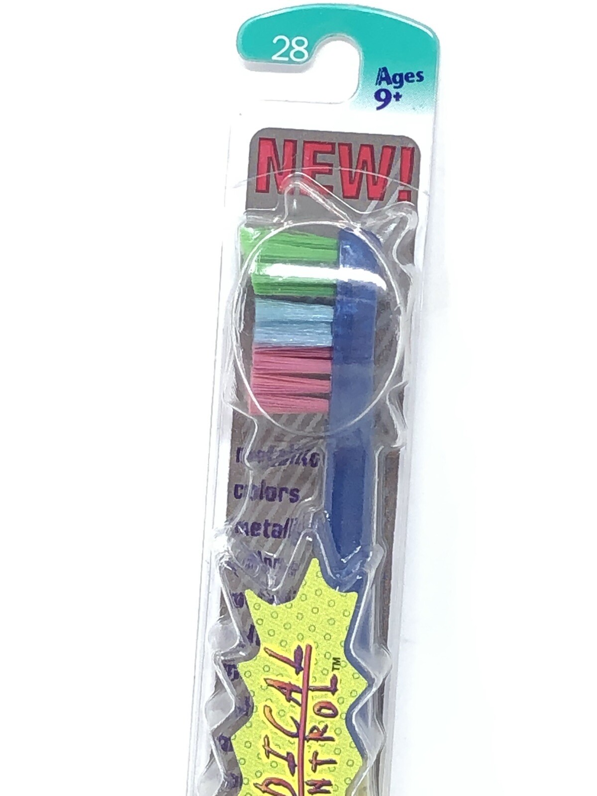 Vintage 90’s Oral-B Radical Control Soft Bristle Metallic Toothbrush ...