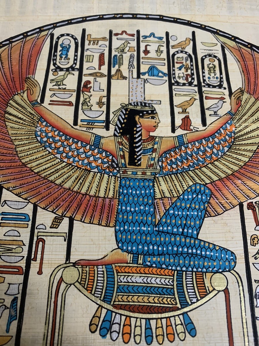 Goddess Isis Papyrus