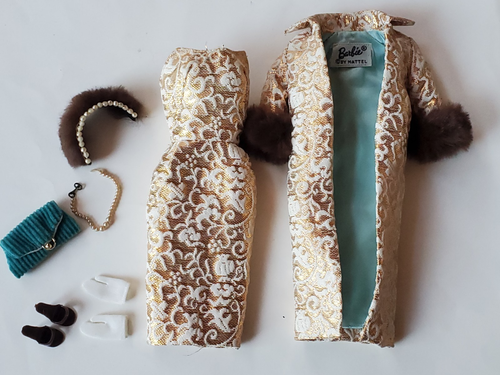 Vintage BARBIE Doll #961 "EVENING SPLENDOR" 1960's NEAR COMPLETE SET | eBay