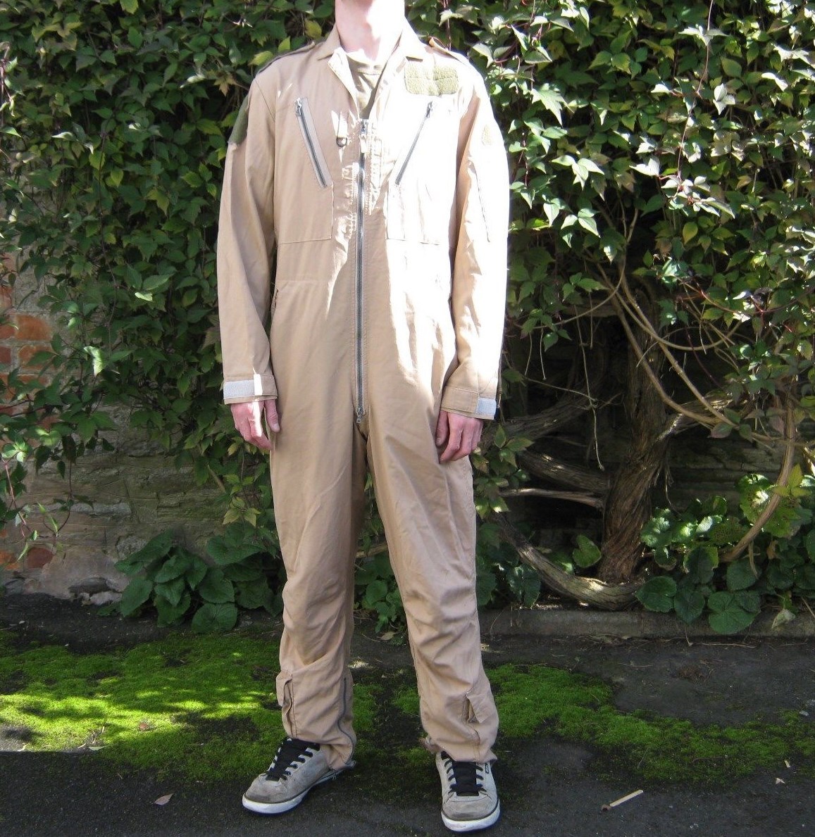 British RAF Flight Suit Green + Desert Royal Air Force Army Flightsuit ...